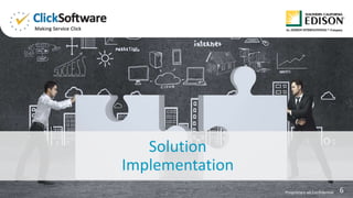 ClickSoftware Case Study Southern California Edison Utility | PPTX