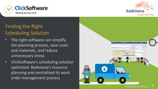 ClickSoftware Case Study Badenova Utilities | PPT