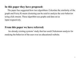 Clickstream ppt copy | PPT