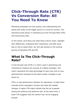 Click through Rate VS Conversion Rate.pdf
