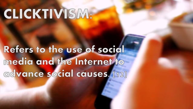 Activism in #Clicktivism | PPTX