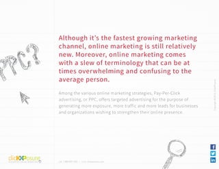 PPC Terminology 101 | Pay Per Click Advertising | PPT