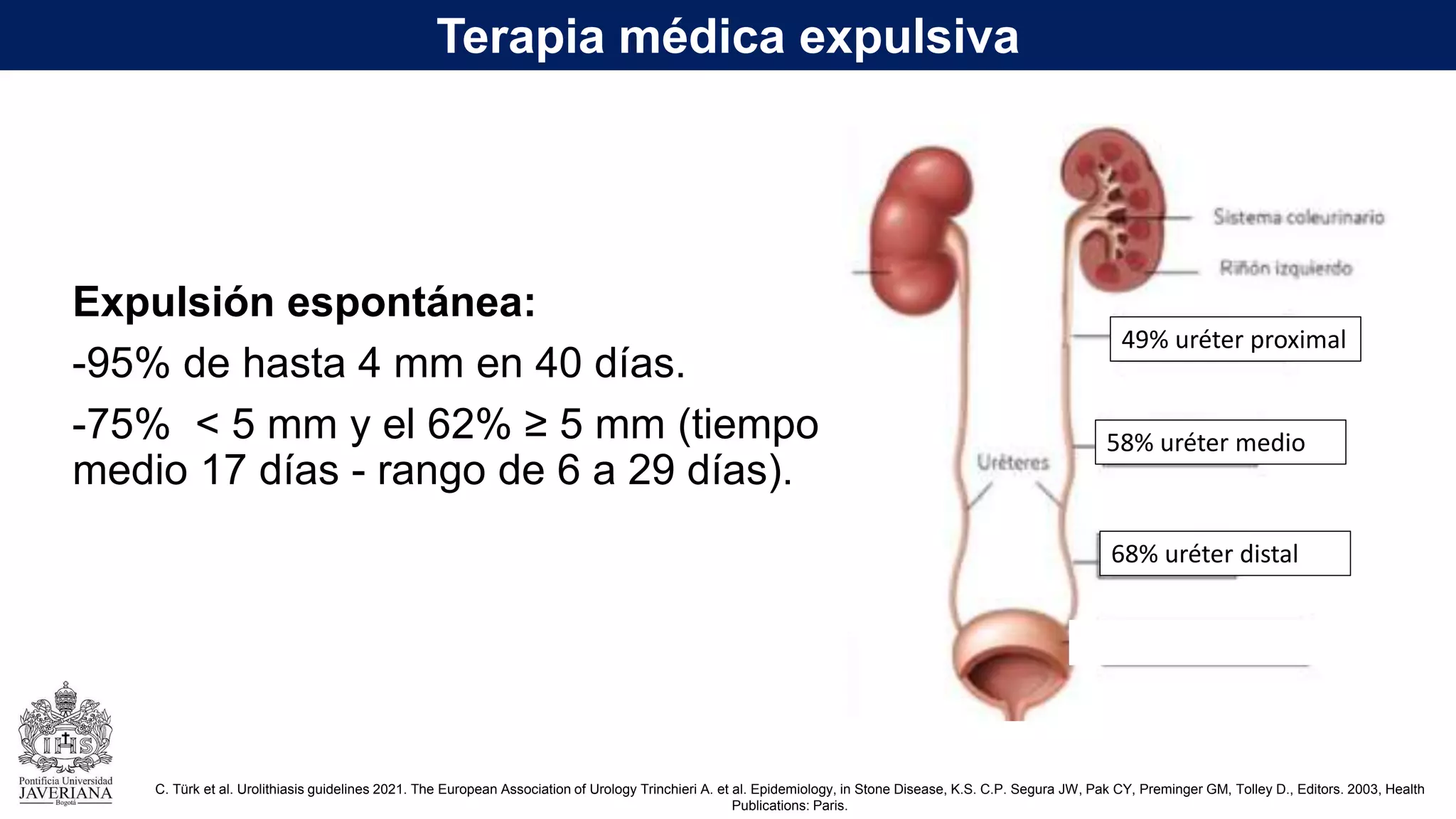 Cólico renoureteral e interpretación del UROTAC | PPT