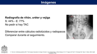 Cólico renoureteral e interpretación del UROTAC | PPTX