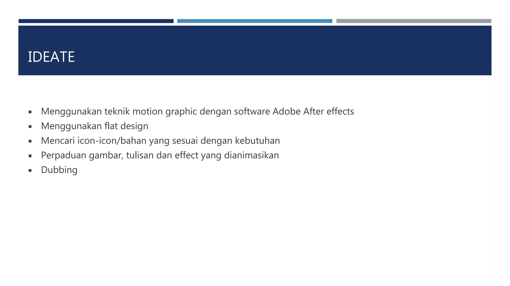 Metodologi Design Animasi Video | PPTX