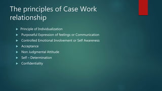 Client case worker relationship ppt | PPTX