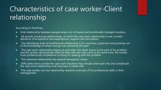 Client case worker relationship ppt | PPTX