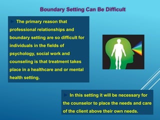 Client-centered Boundaries | PPSX