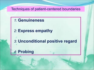 Client-centered Boundaries | PPSX