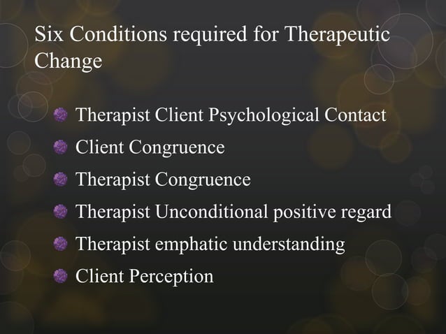 Client centered therapy | PPTX