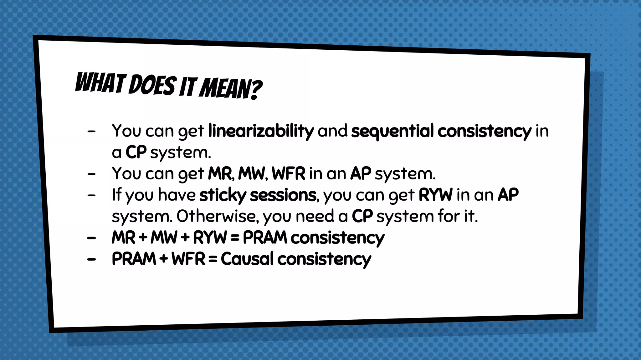 Client-centric Consistency Models | PDF