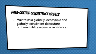 Client-centric Consistency Models | PDF