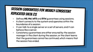 Client-centric Consistency Models | PDF