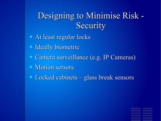 Client Server Server Room Risk | ODP | Information and Network Security ...