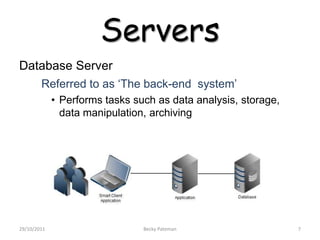 Client server architecture | PPTX