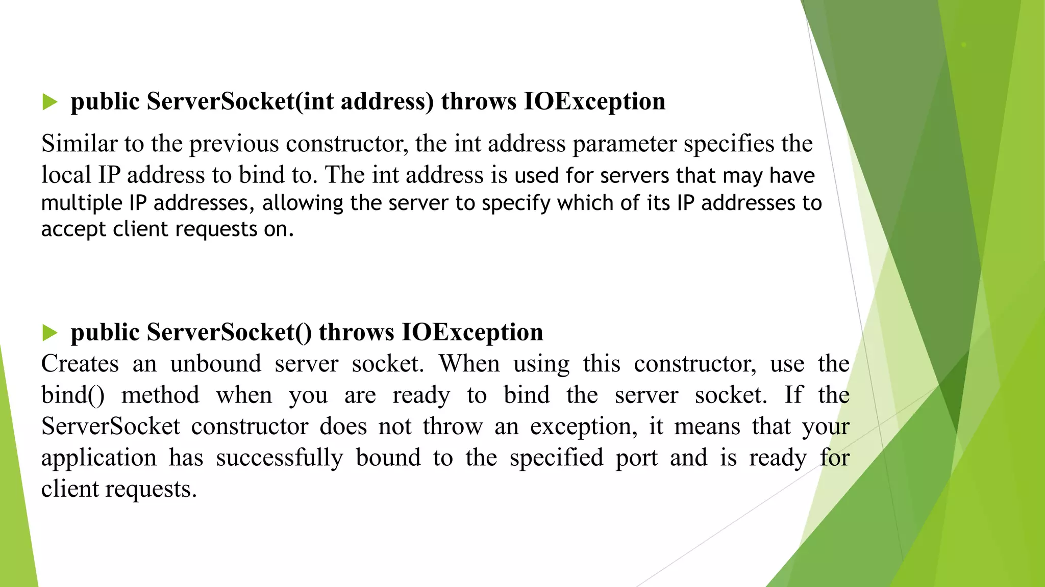 Client server chat application | PPTX