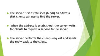 Client server chat application | PPT