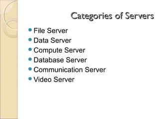 Client-Server Computing | PPT