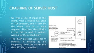 Client server examples for tcp abnormal conditions | PPTX