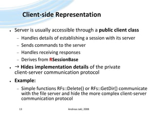 Symbian OS - Client Server Framework | PPTX