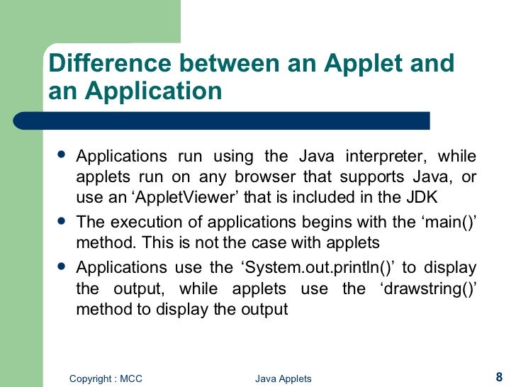 Client Side Programming with Applet Client Side Programming with Applet