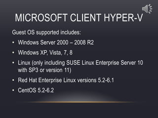 Client Side Hypervisors - Victoria Russell | PPT