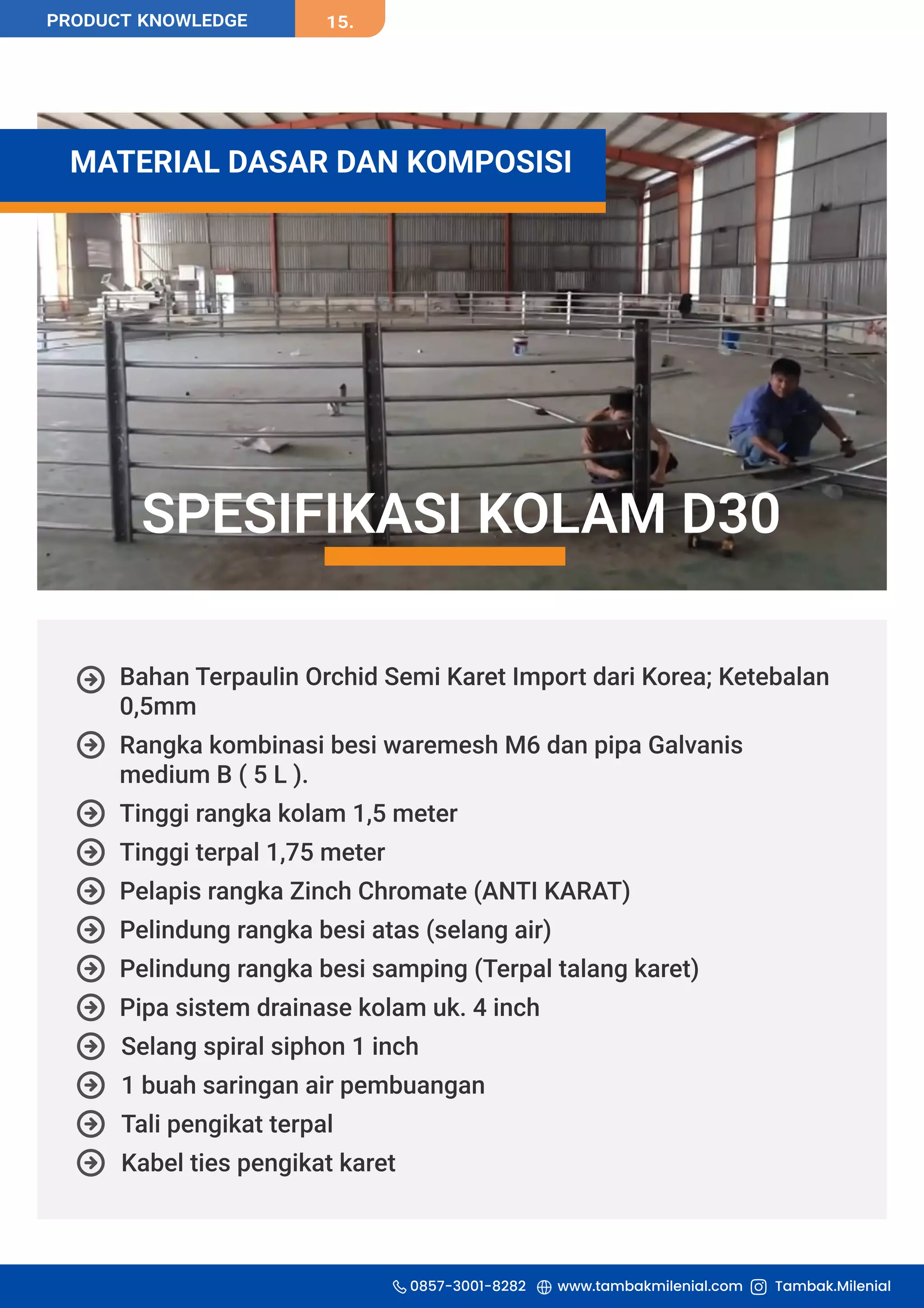 Tambak Milenial Product knowledge | PDF