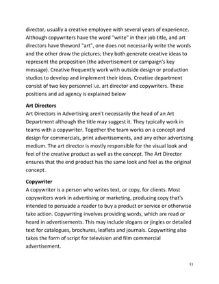 Client agency relationship | DOCX