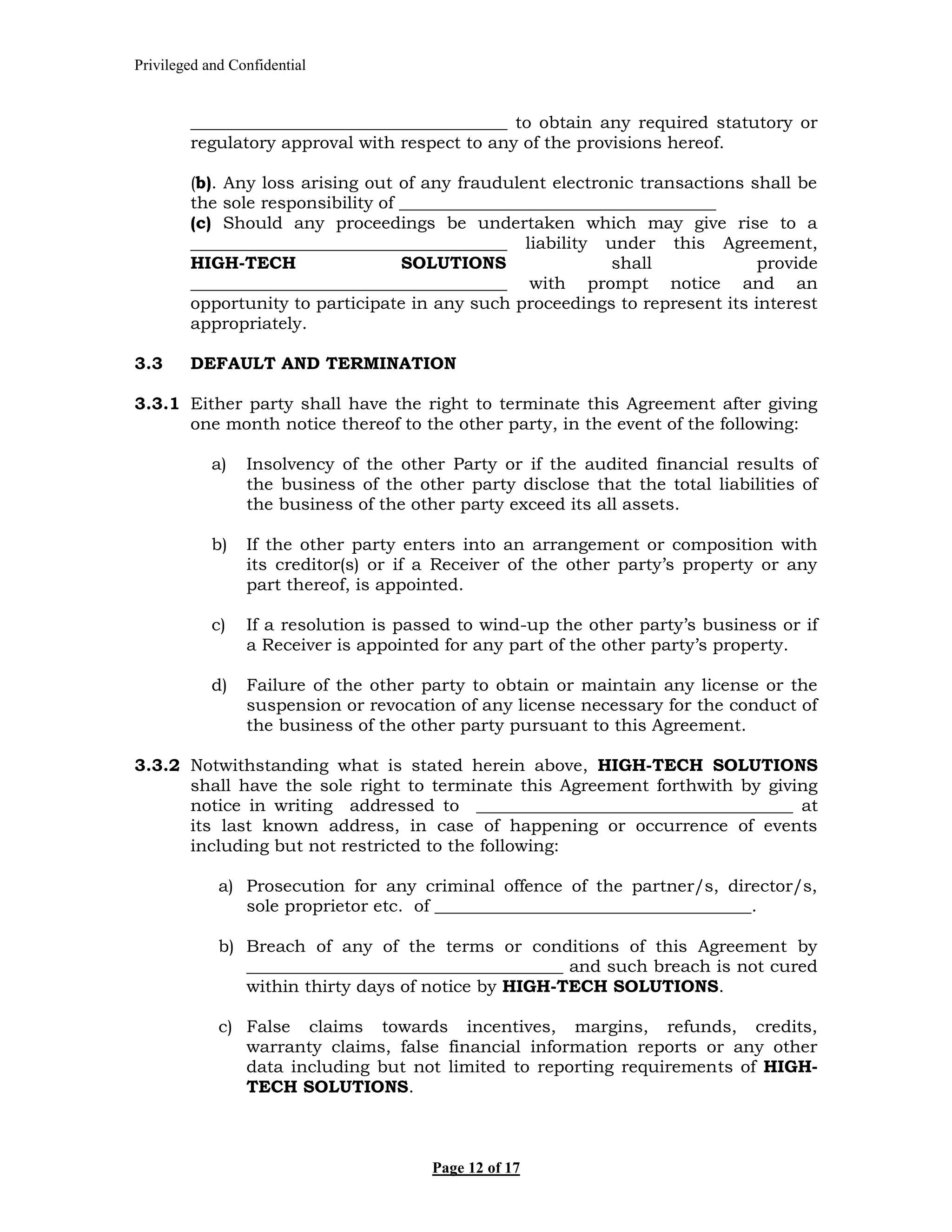 Client agreement | PDF