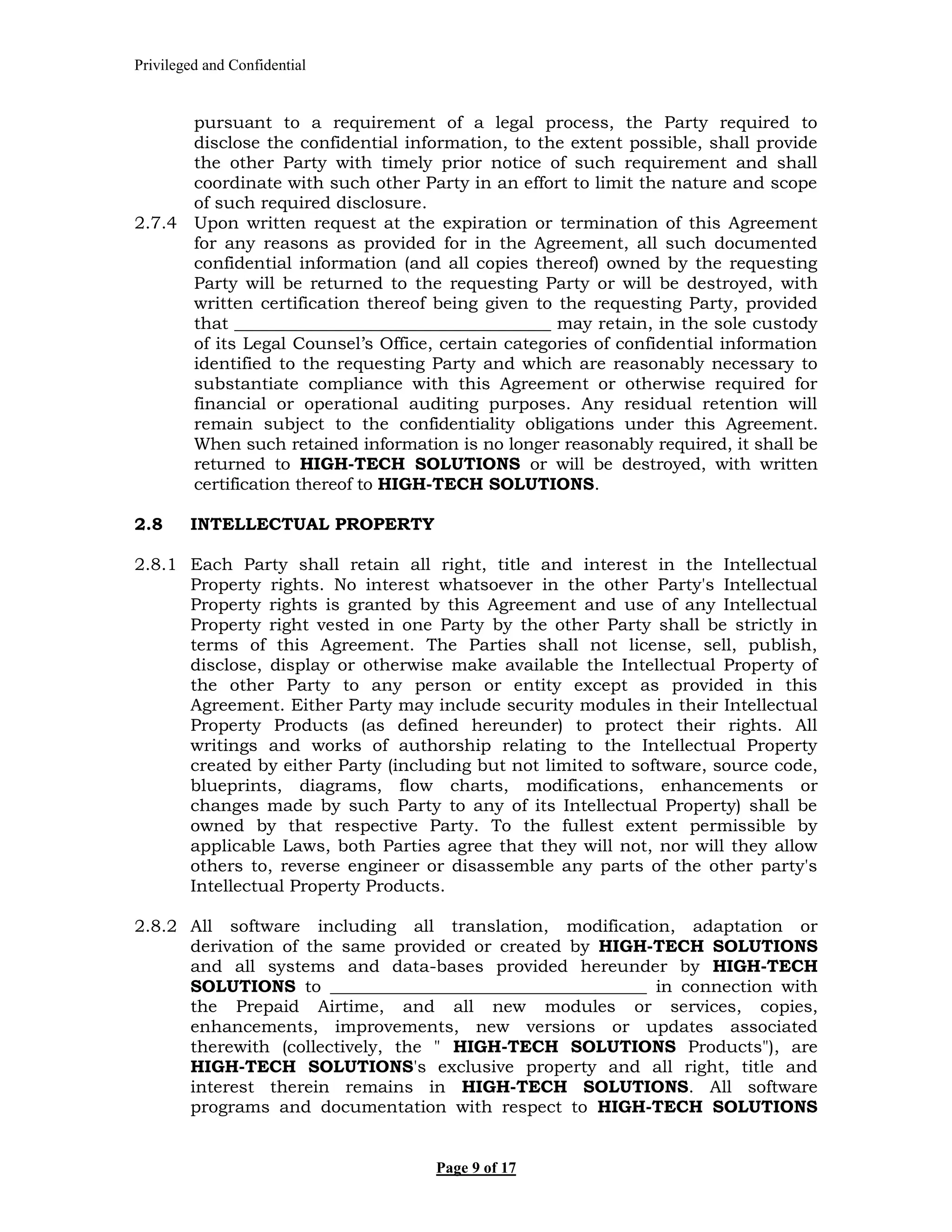 Client agreement | PDF