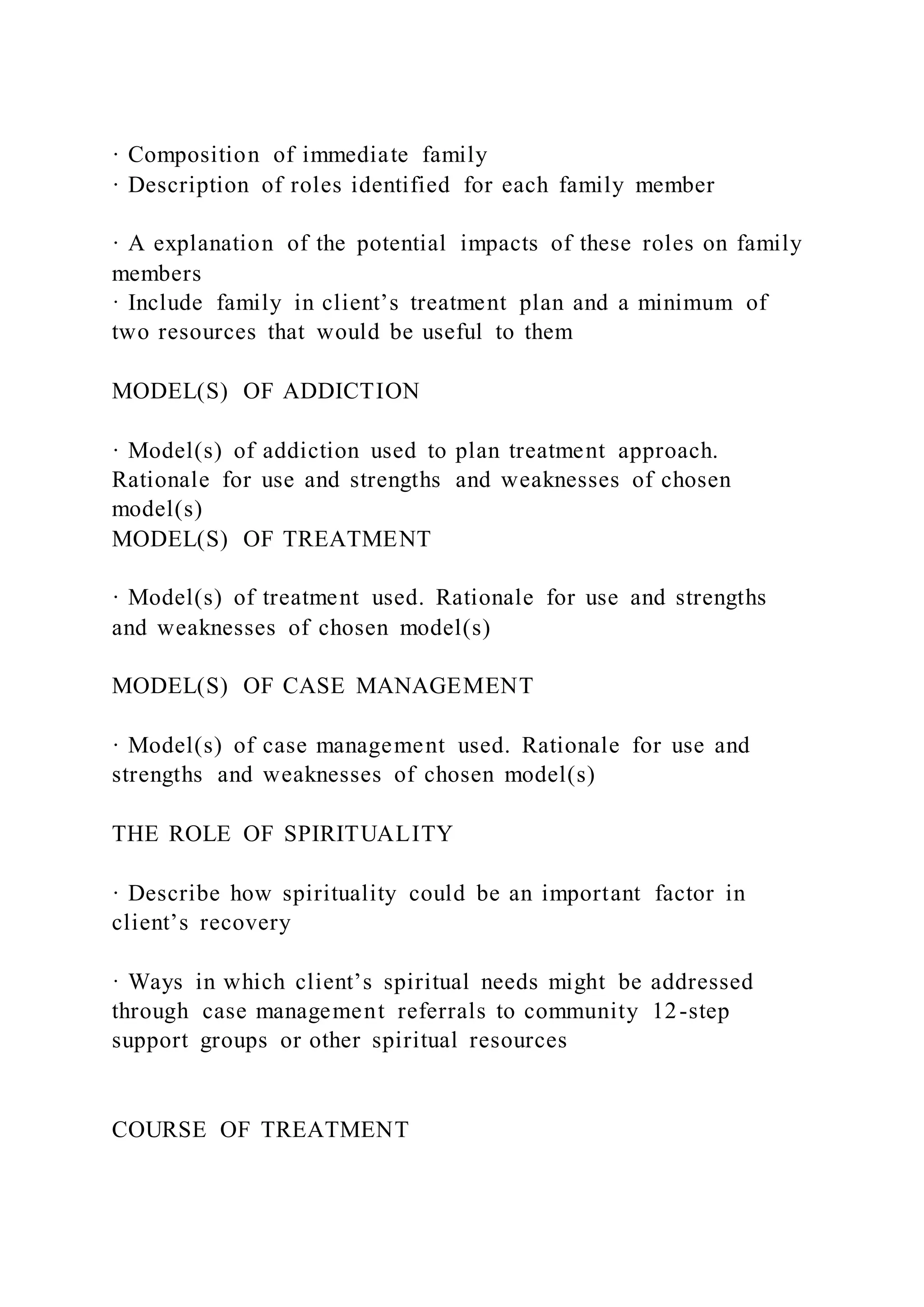 Client Background Information· Marge C.· 41 year old female· | PDF