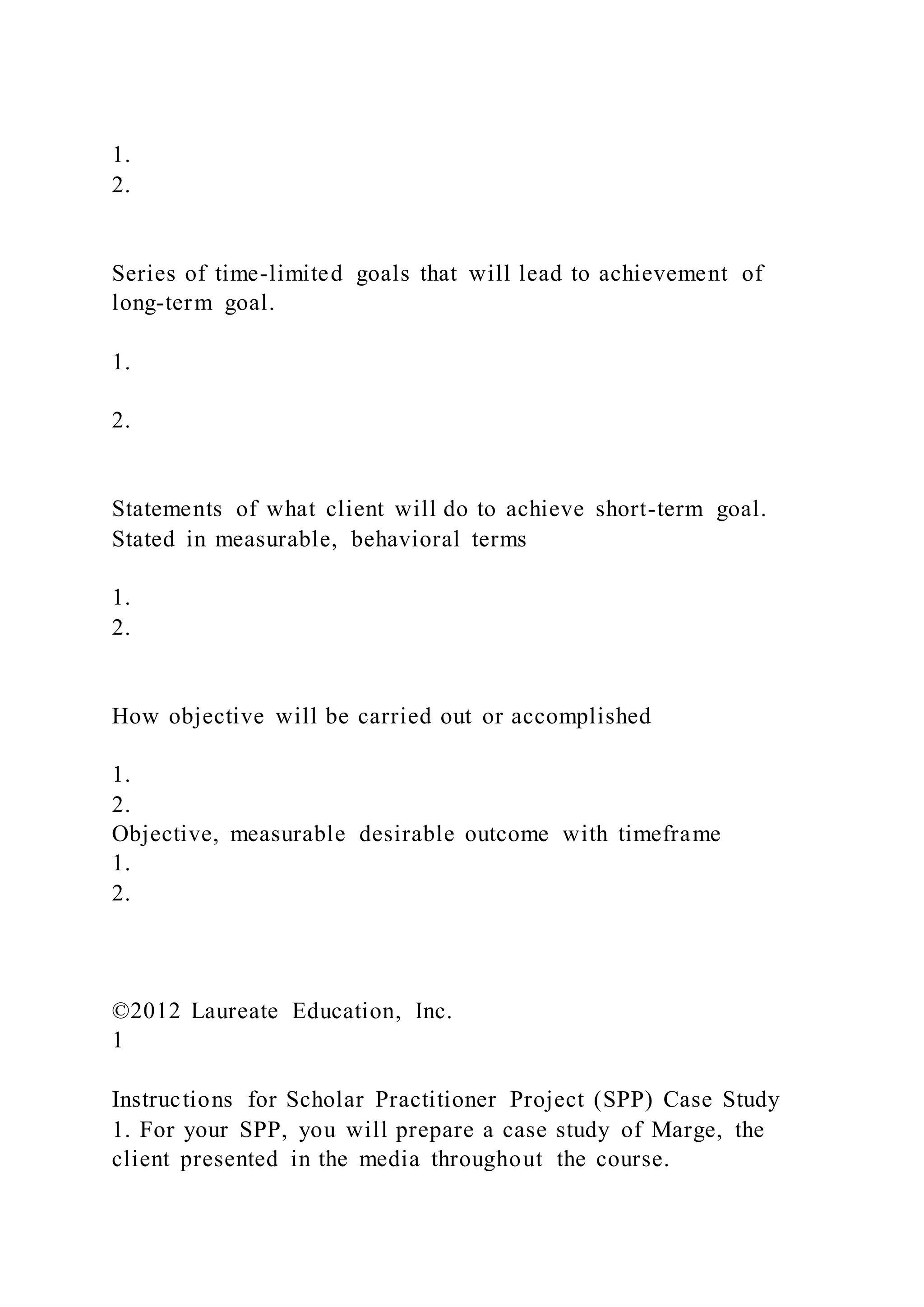 Client Background Information· Marge C.· 41 year old female· | PDF