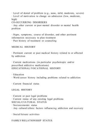 Client Background Information· Marge C.· 41 year old female· | DOCX