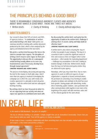 Client Brief Summary | PDF