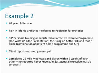 Client Case Studies | PPT | Physical Therapy | Wellness