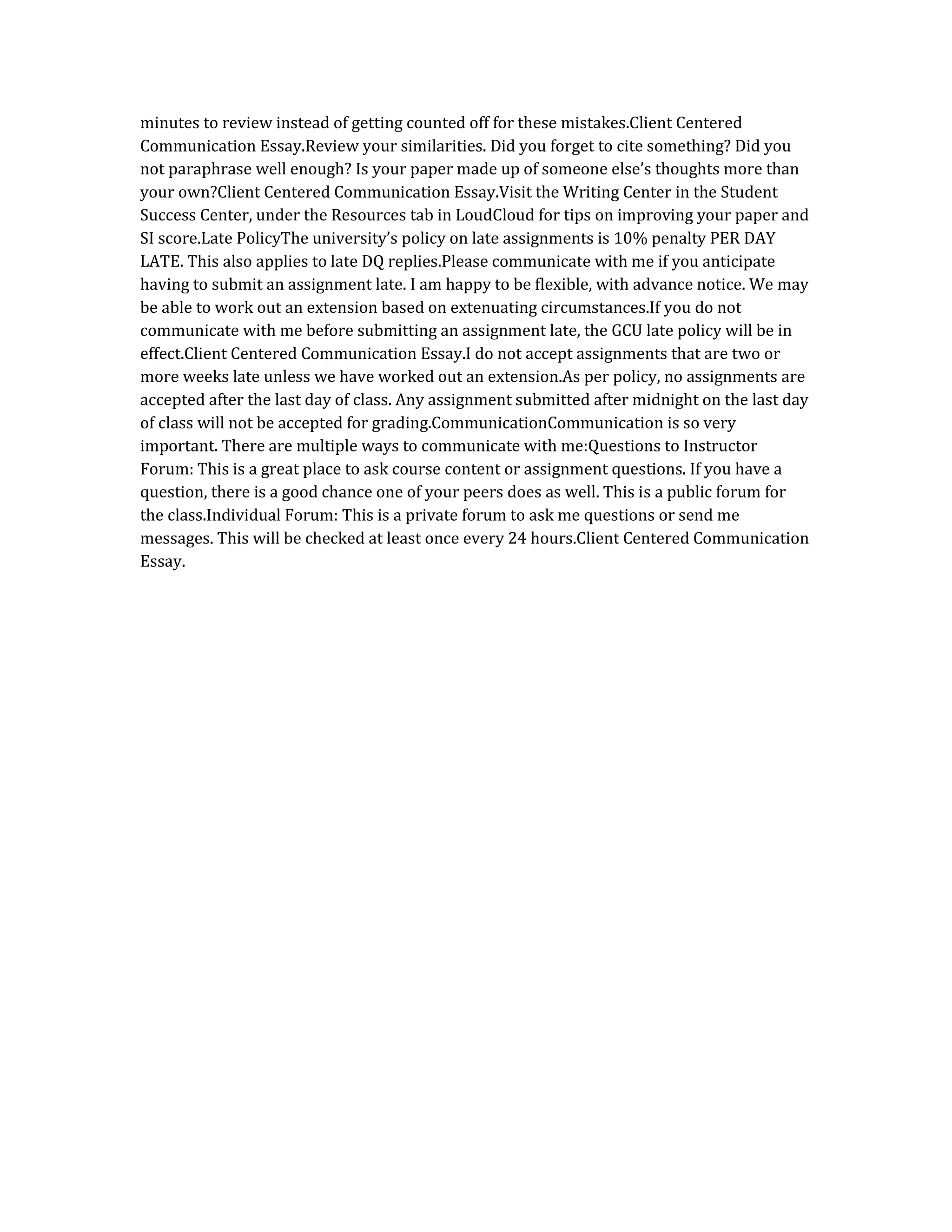 Client Centered Communication.docx