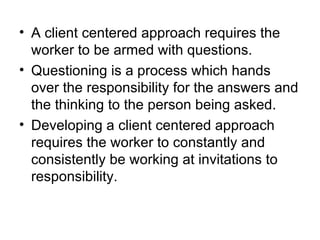 Client Centred | PPT