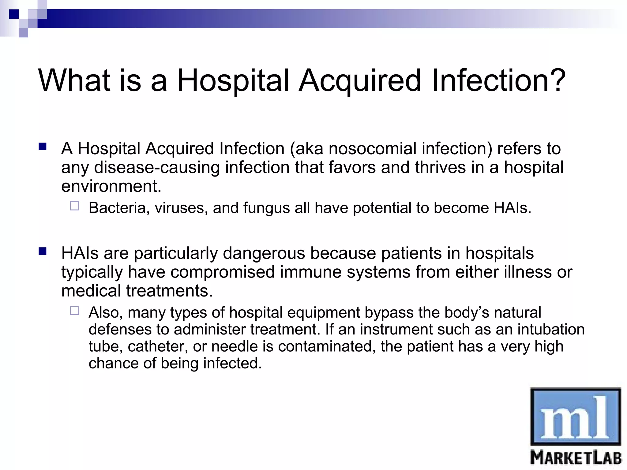 Hospital Acquired Infections: A guide for preventing HAIs | PPT