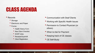 Client Communication & Record Keeping | PPTX