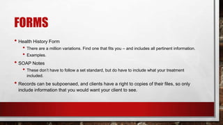 Client Communication & Record Keeping | PPTX