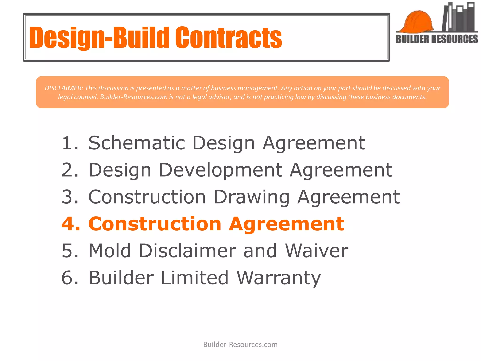 Construction Client Contracts | PPT