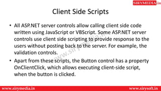 Client control | PPTX | Web Design and HTML | Internet