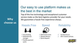 Turant Delivery Company Profile | PPTX