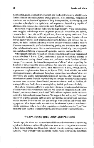 ClientDirectedWraparound | PDF