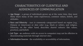 Clientele and Audiences in Communication.pptx