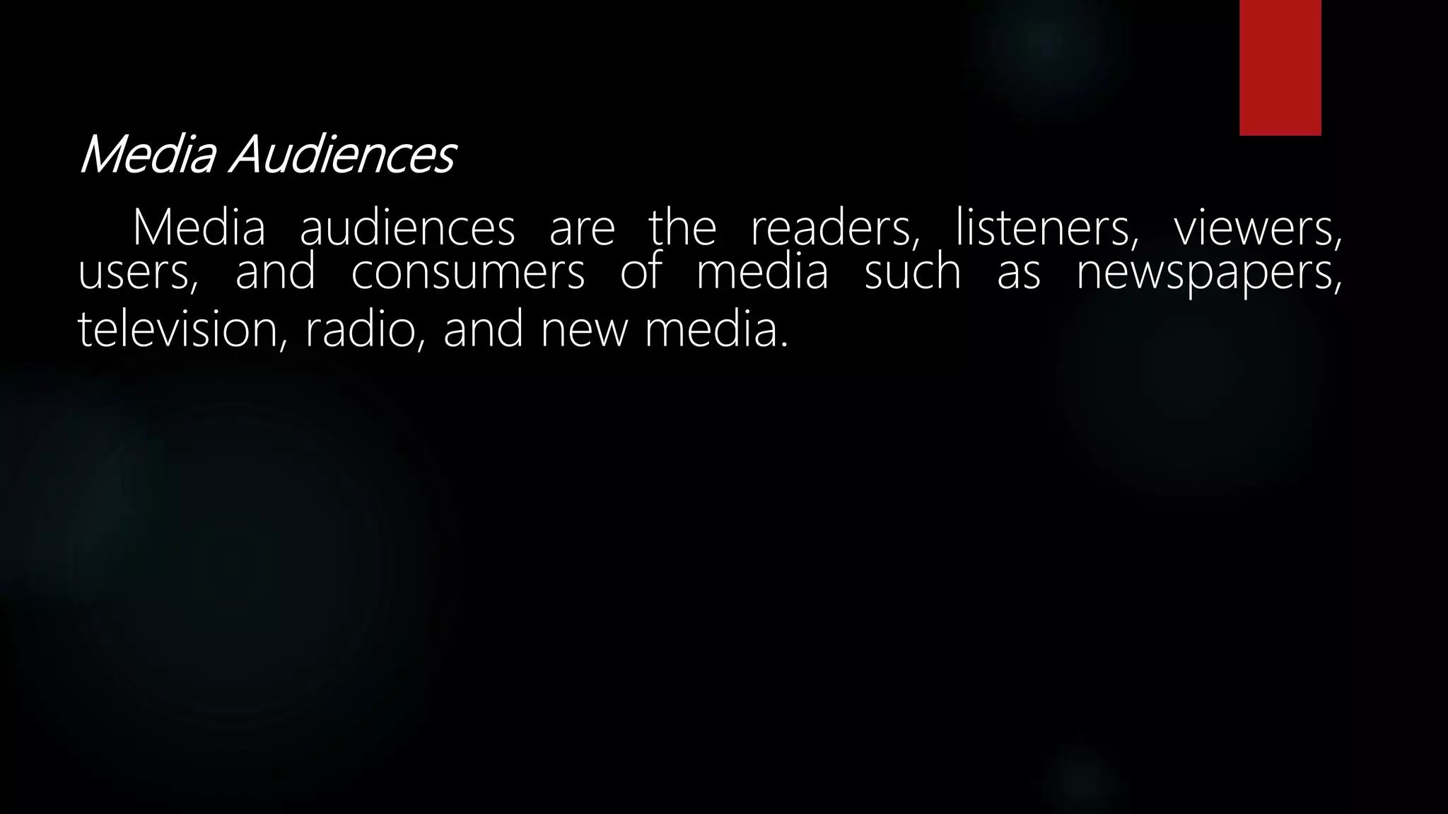 Clientele and audiences in communication(diass) | PPTX