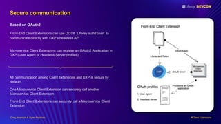Client Extensions 101 - DEVCON 2023 | PPTX