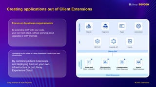 Client Extensions 101 - DEVCON 2023 | PPT