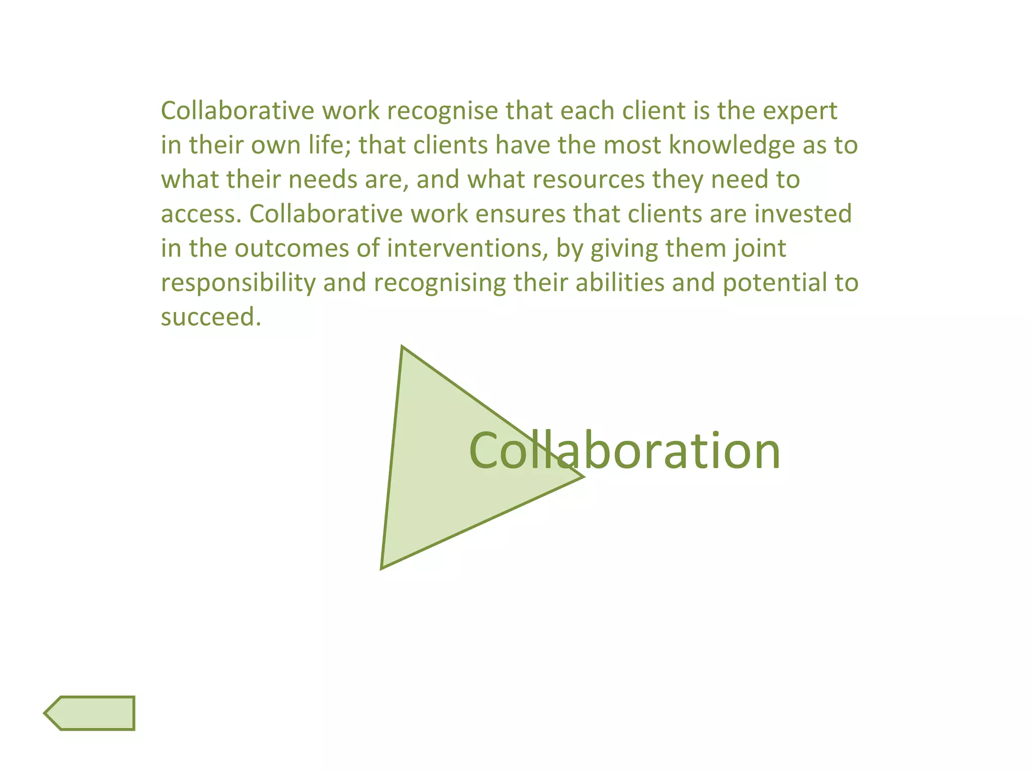 Client focused approaches | PPT