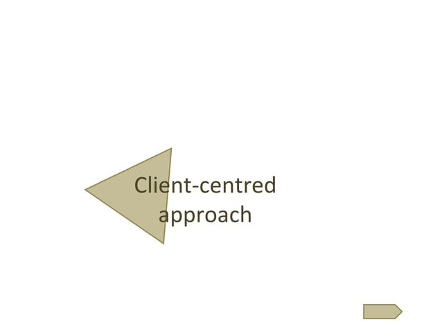 Client focused approaches | PPT